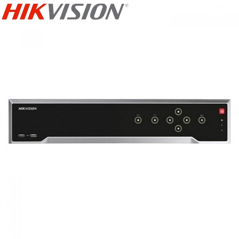 Hikvision DS-8664NI-I8 64 Kanal Yok 8x10TB (Disk Kapasite) NVR Kayıt Cihazı (12 MP'ye Kadar ...